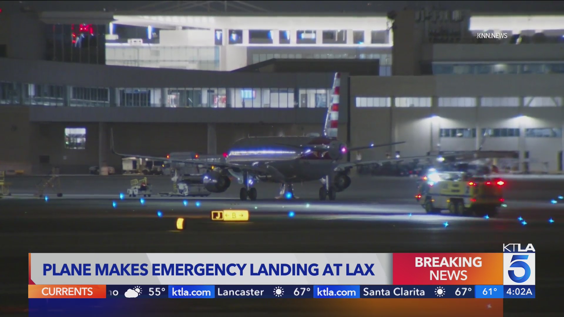 American Airlines flight makes emergency landing at LAX – KTLA
