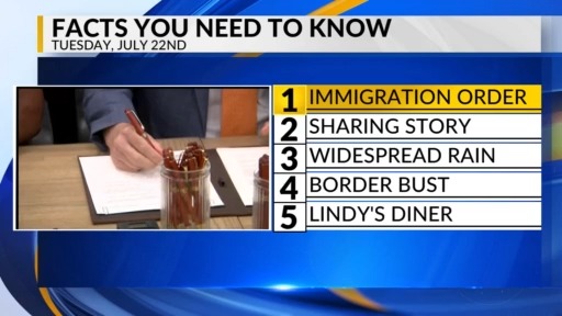 KRQE Newsfeed: ABQ immigration order, Father killed in crash ...