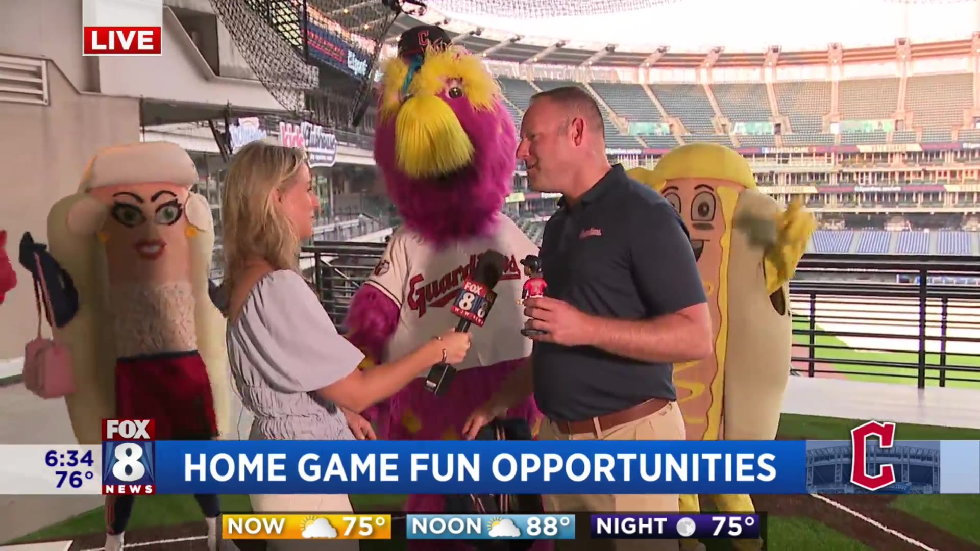 Family-fun: CLE Guardians play at home all week – Fox 8 Cleveland WJW