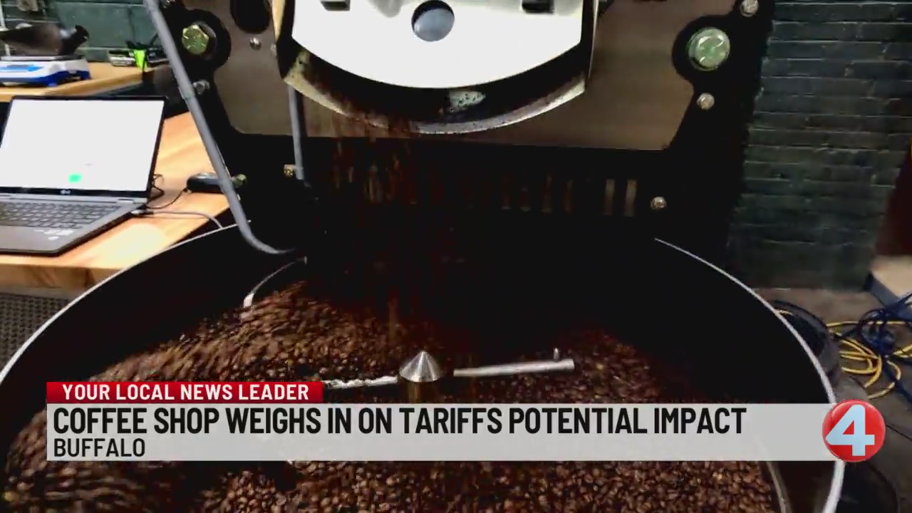 Buffalo coffee roaster talks tariffs – News 4 Buffalo