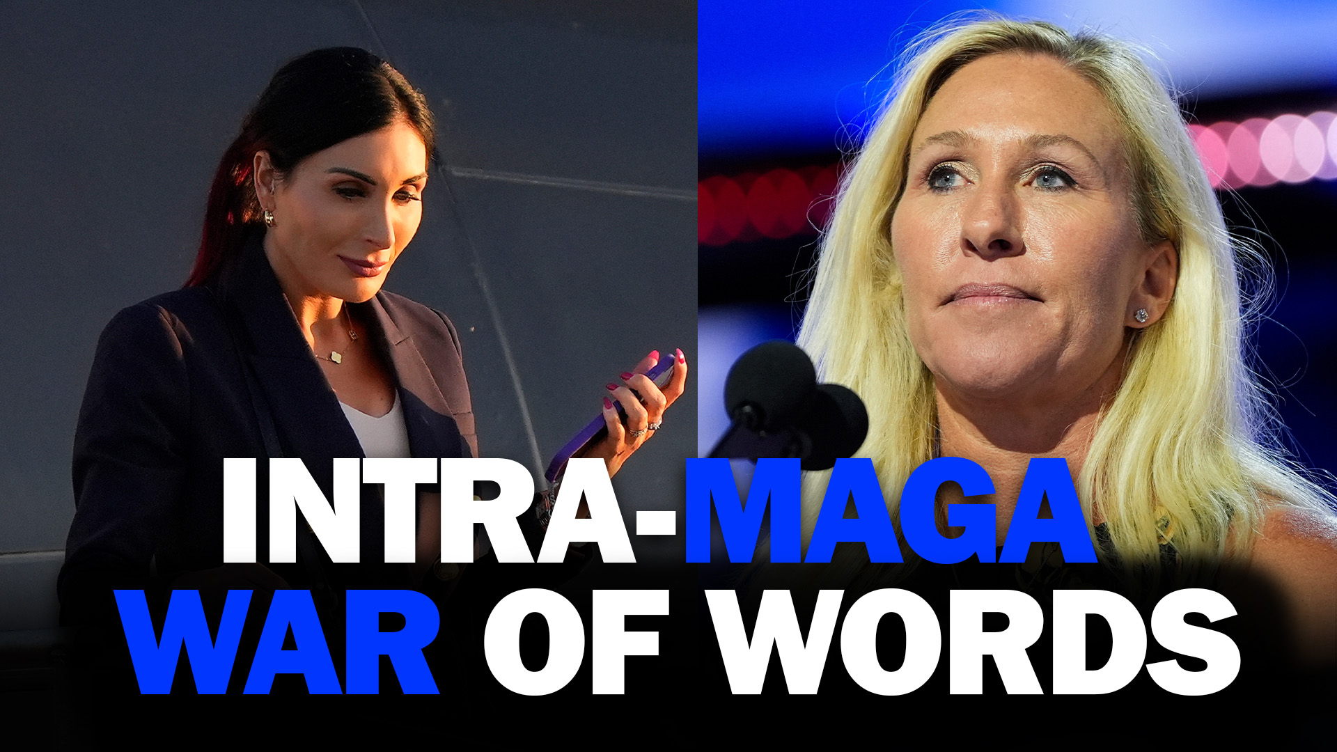 Trump allies face off: Marjorie Taylor-Greene rails against Laura ...