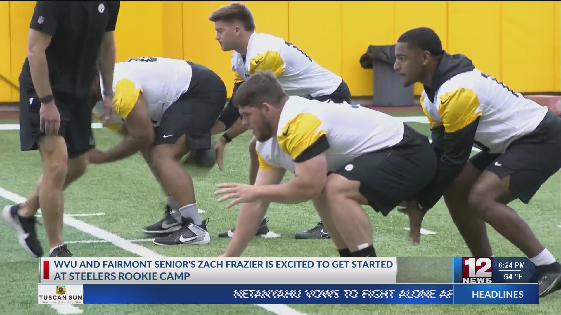 WVU, Fairmont Senior alum Zach Frazier excited to get started with ...
