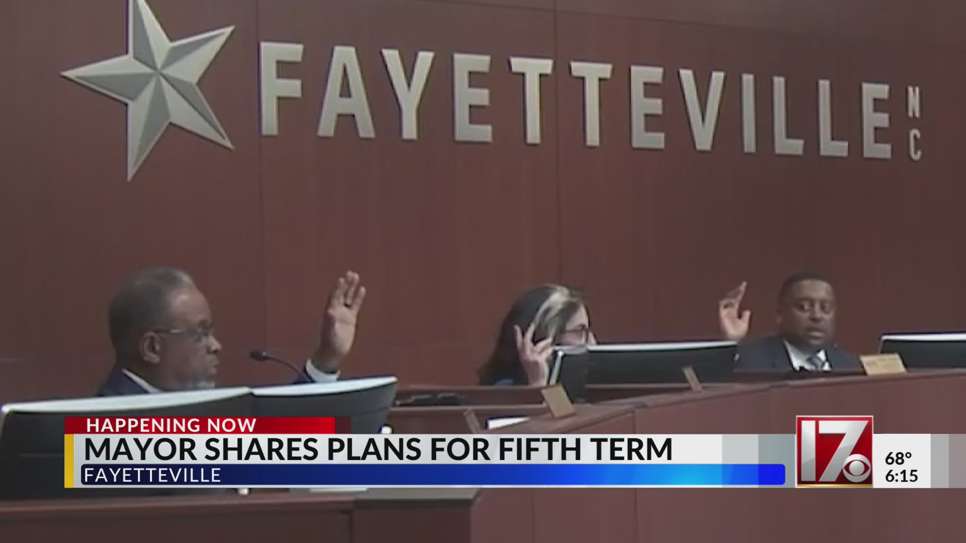 Fayetteville mayor shares plans for fifth term – CBS17.com