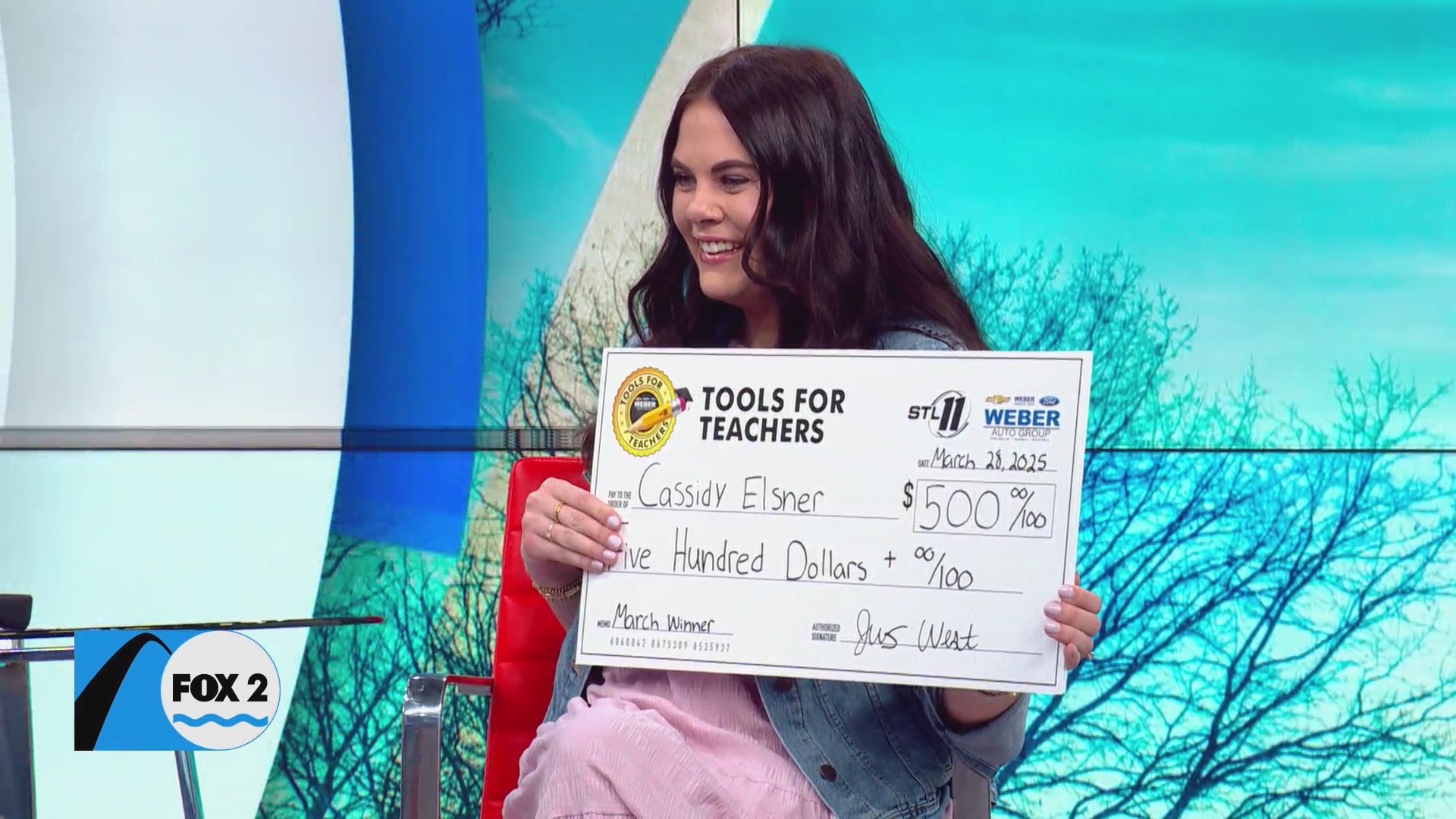 Eureka Elementary First Grade Teacher receives $500 for making a ...