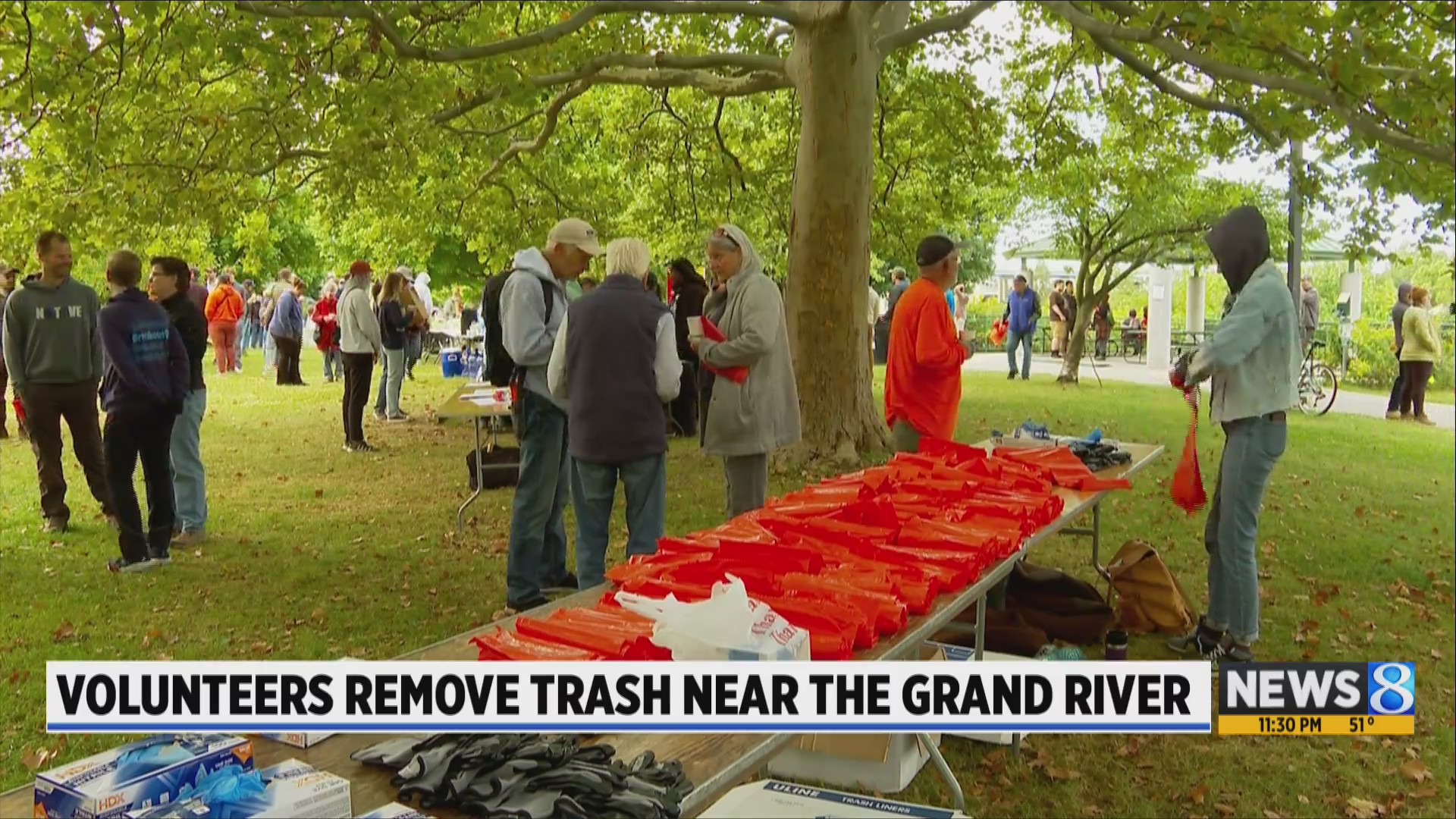 ‘Protecting our water’: Volunteers help clean around Grand River ...