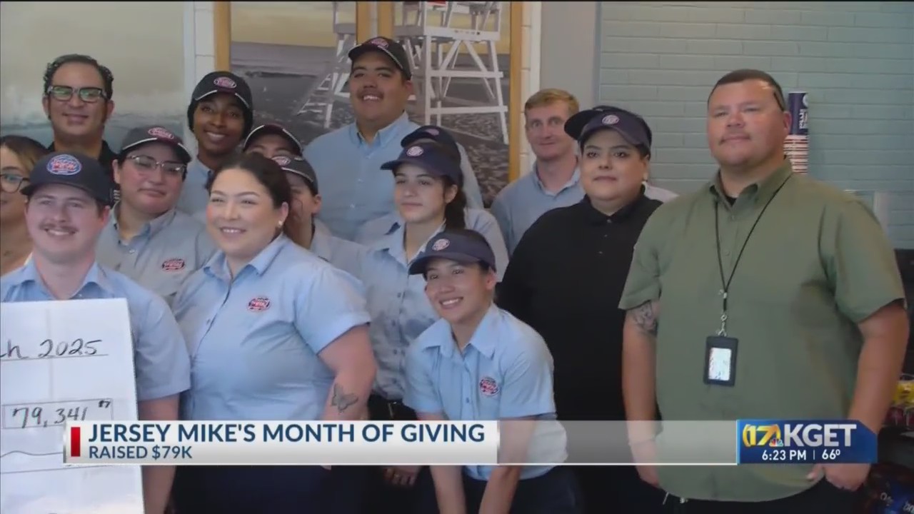 Jersey Mike’s Month of Giving in Bakersfield raises $79k – KGET 17 News
