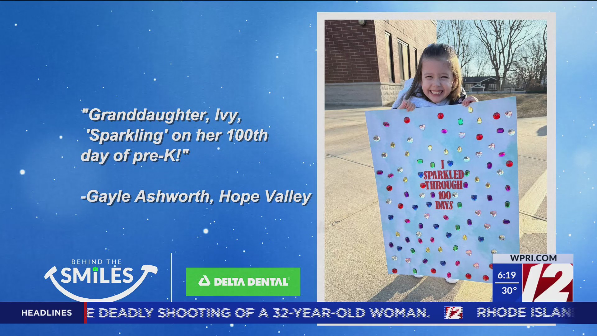 Behind the Smiles Photo for March 7, 2025 from Gayle Ashworth of Hope ...