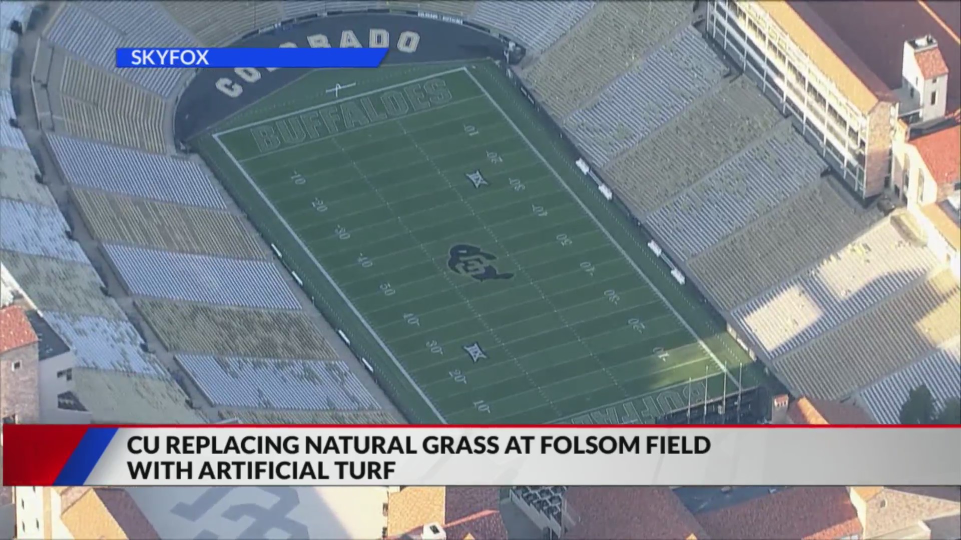 CU Boulder plans to replace grass at Folsom Field – FOX31 Denver