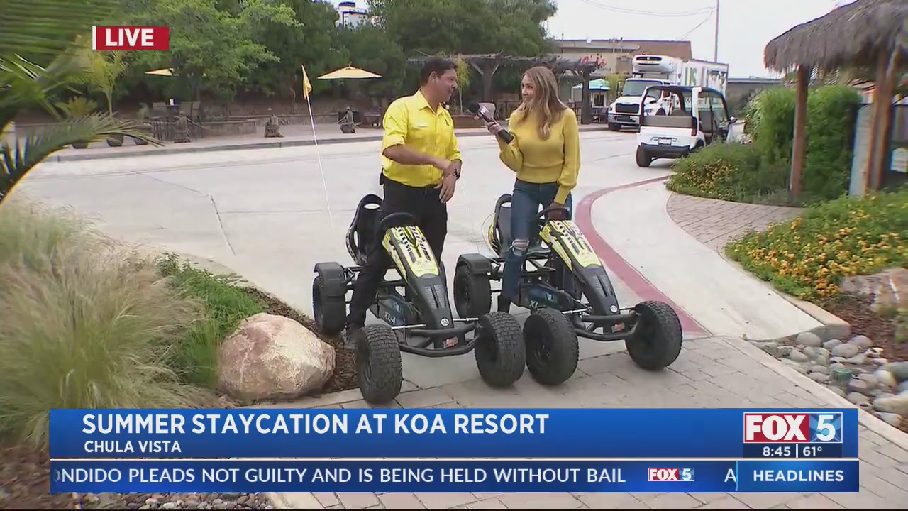 Summer staycation at KOA Resort – FOX 5 San Diego & KUSI News