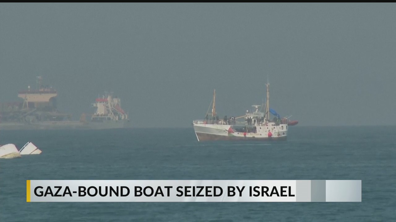 Israel again intercepts Gaza-bound ship carrying activists and ...