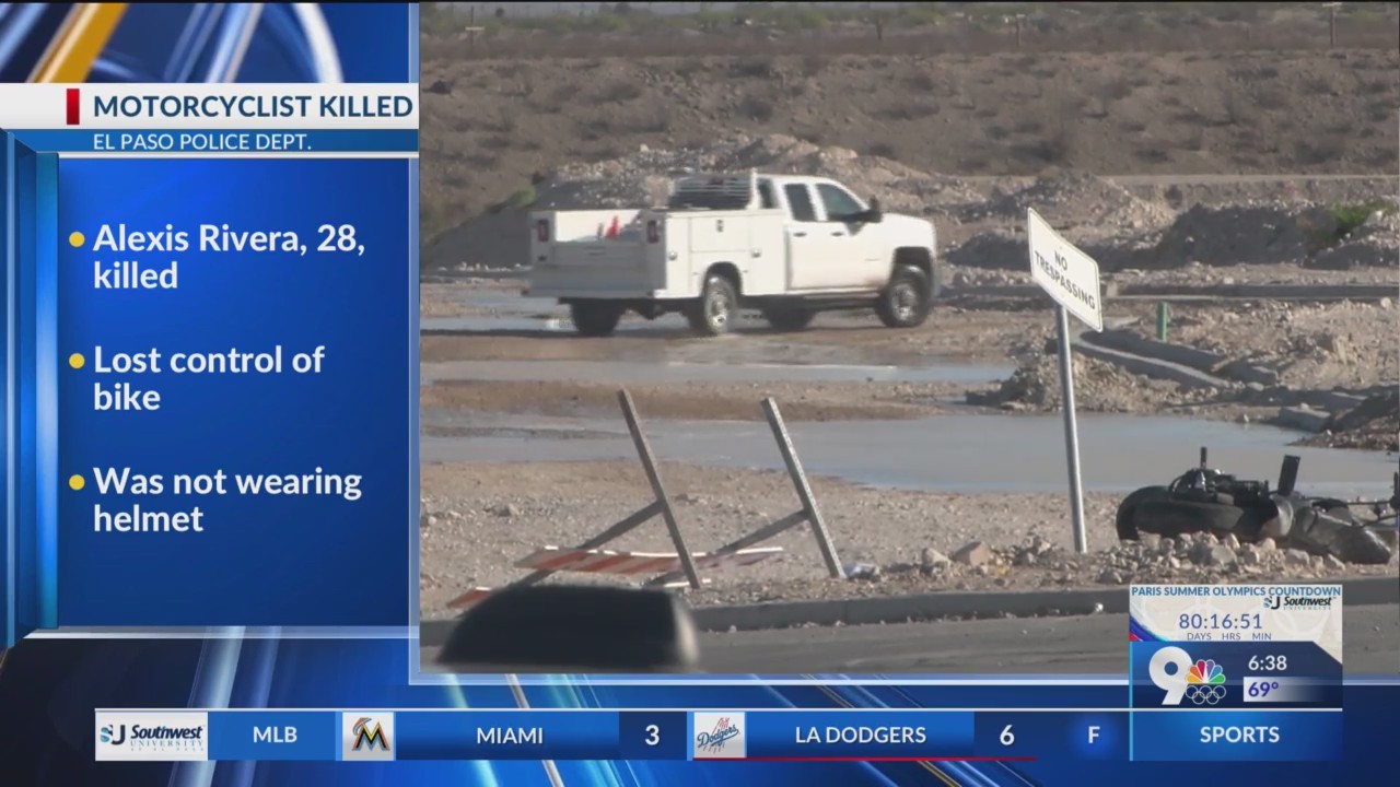 Motorcyclist killed after losing control of bike in Northwest El Paso – KTSM 9 News
