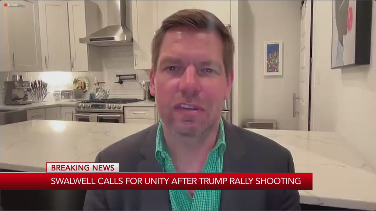 East Bay U.S. representative Eric Swalwell calls for unity following ...