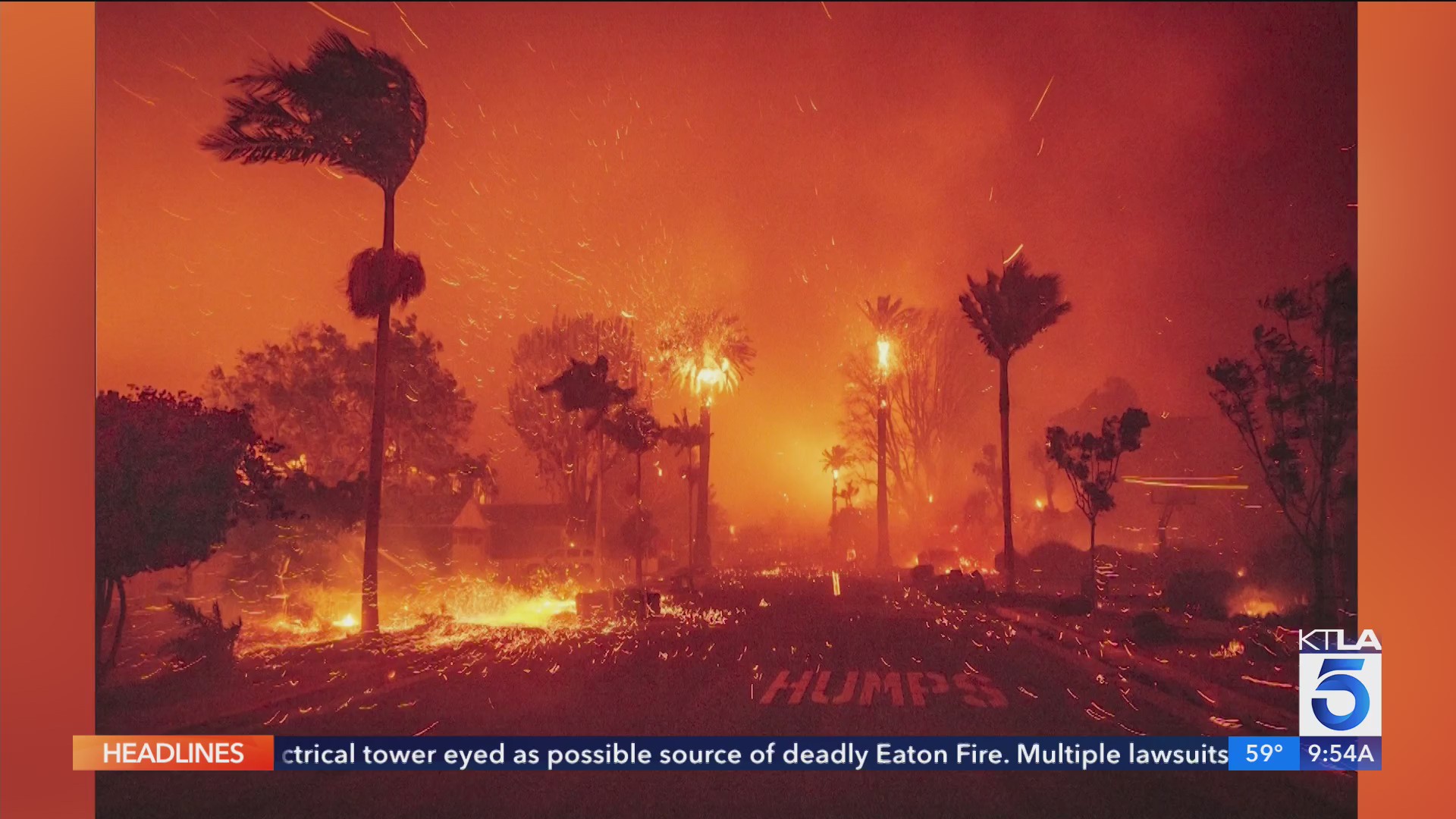 AP photographers detail process behind gripping wildfire photos – KTLA