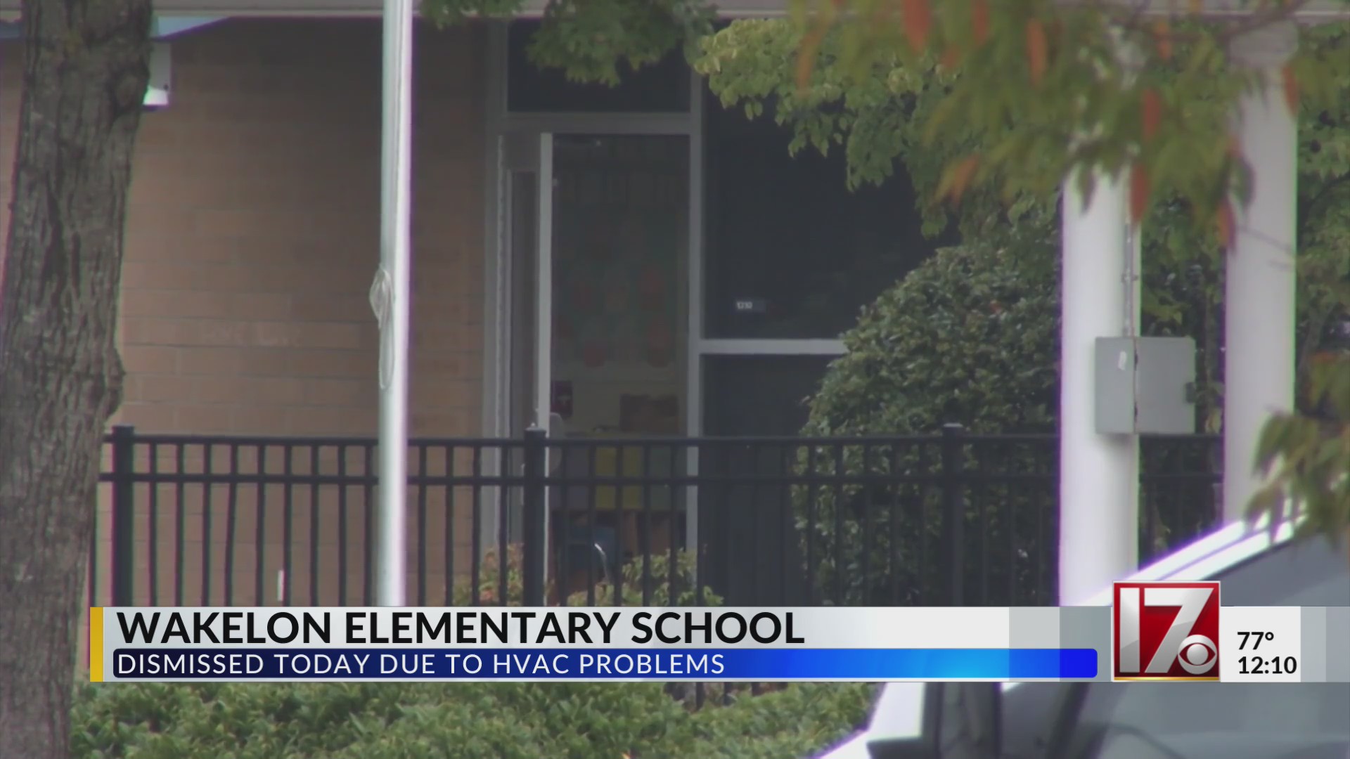 Wakelon Elementary School dismissed early due to HVAC issues – CBS17.com