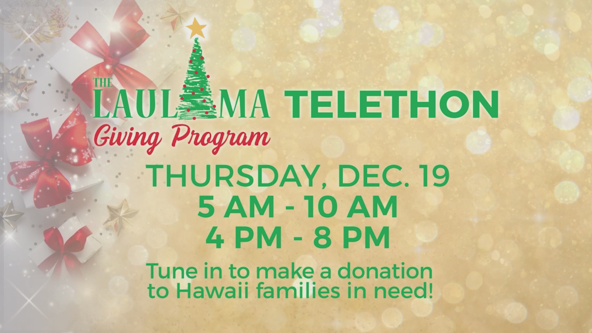 Supporting Hawaii’s Families: Laulima Telethon Returns to KHON2 – KHON2