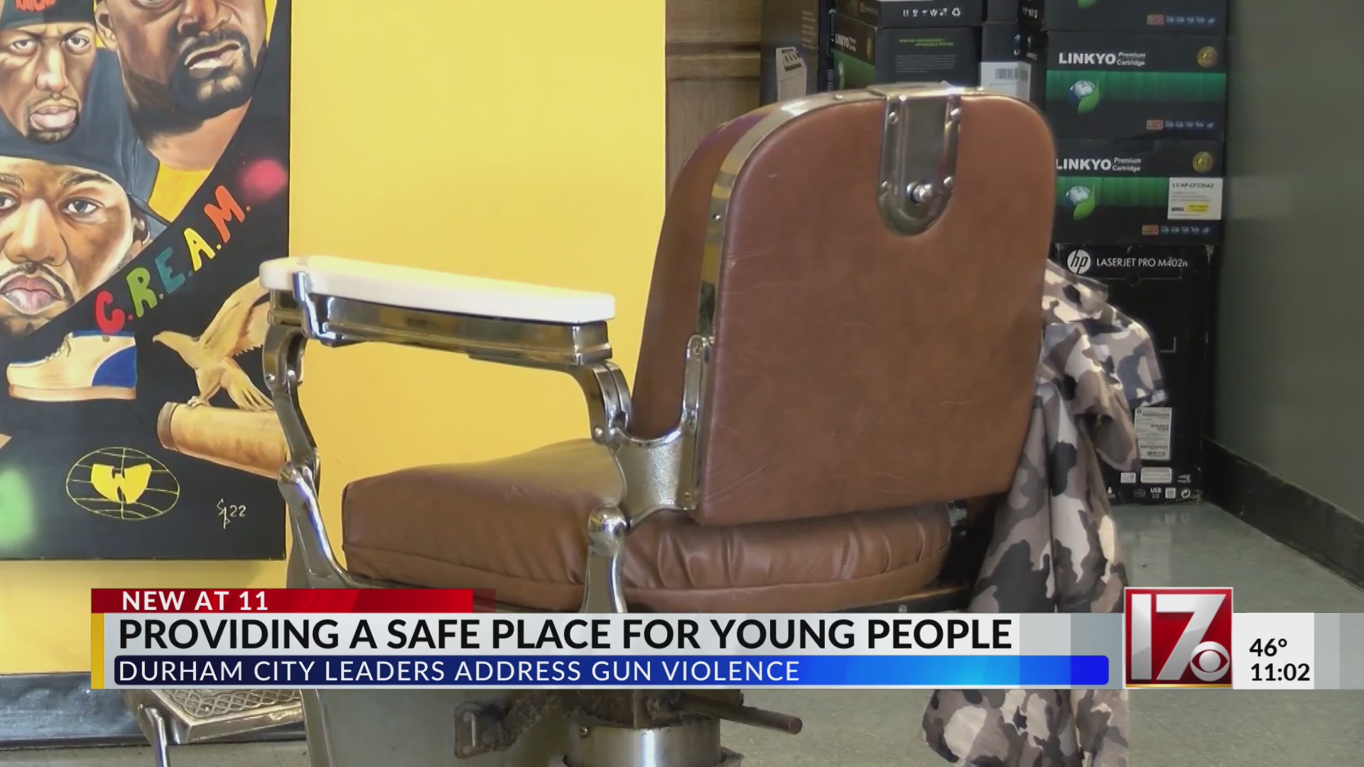 Durham barber shop owner aims to provide a safe place for youth amid ...