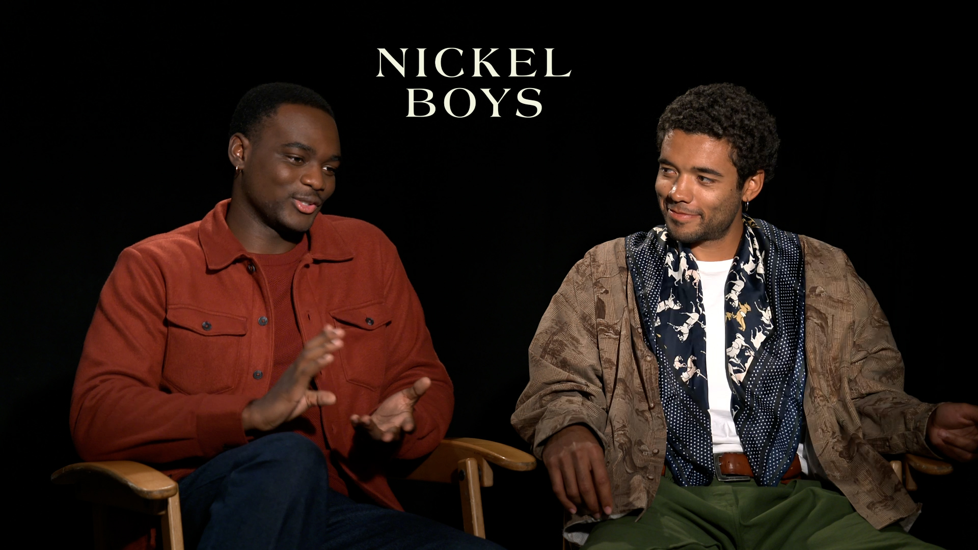 “Nickel Boys” Ethan Herisse, Brandon Wilson Discuss On-Set Dynamics ...