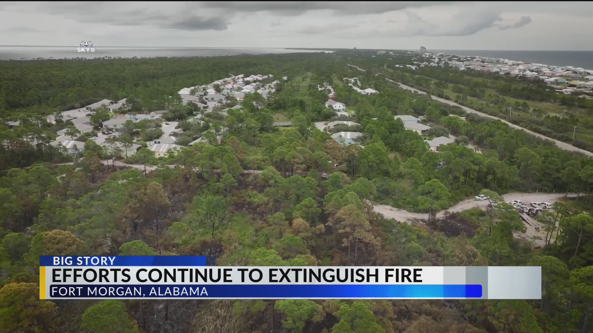 Fort Morgan brush fire doesn’t disrupt vacation – WKRG News 5