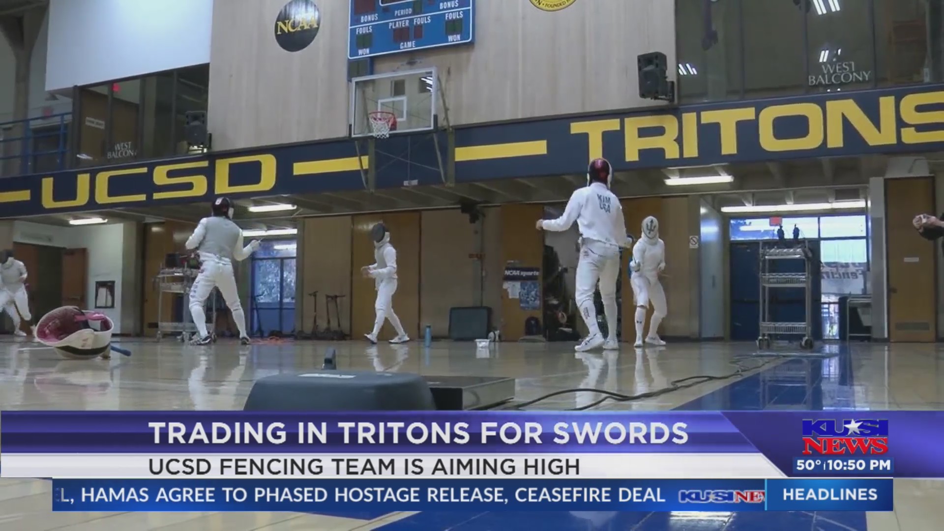 UCSD FENCING STAYS ON TOP – FOX 5 San Diego & KUSI News