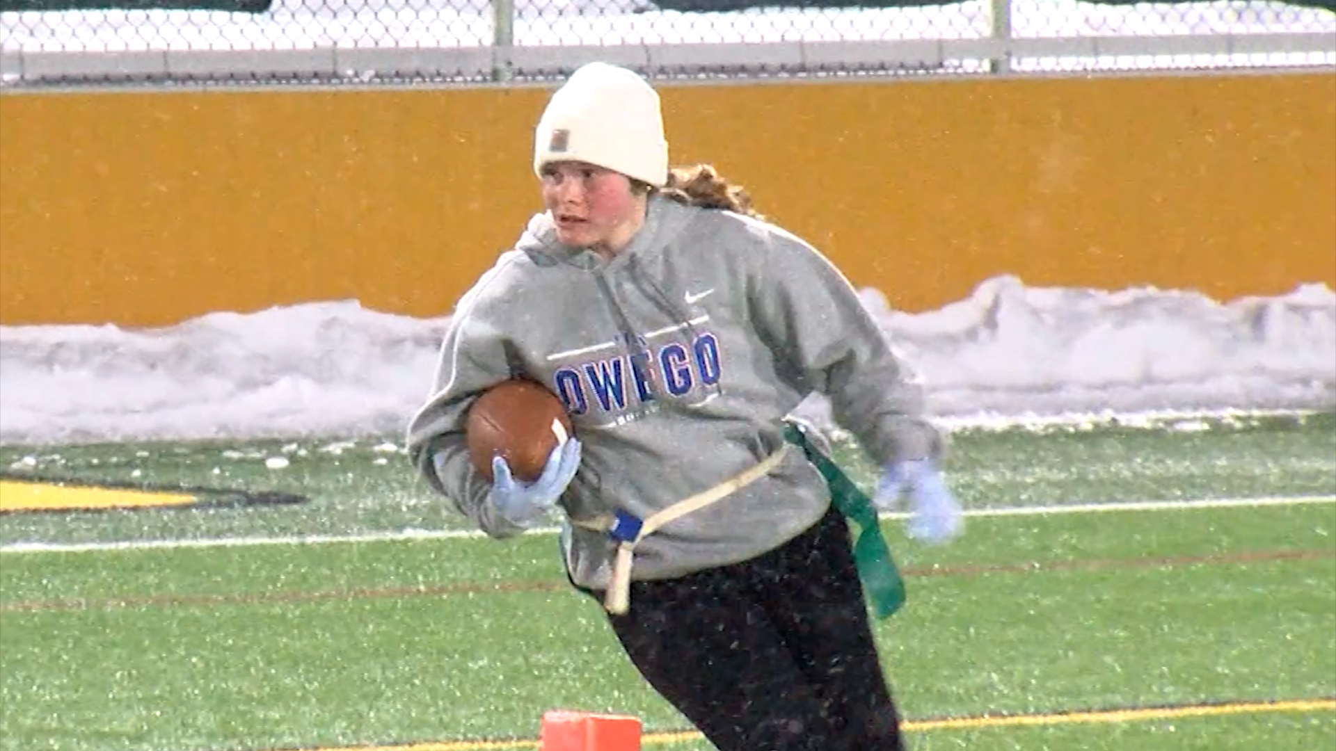 ‘I couldn’t stop smiling’: Brockport ready for varsity flag football ...