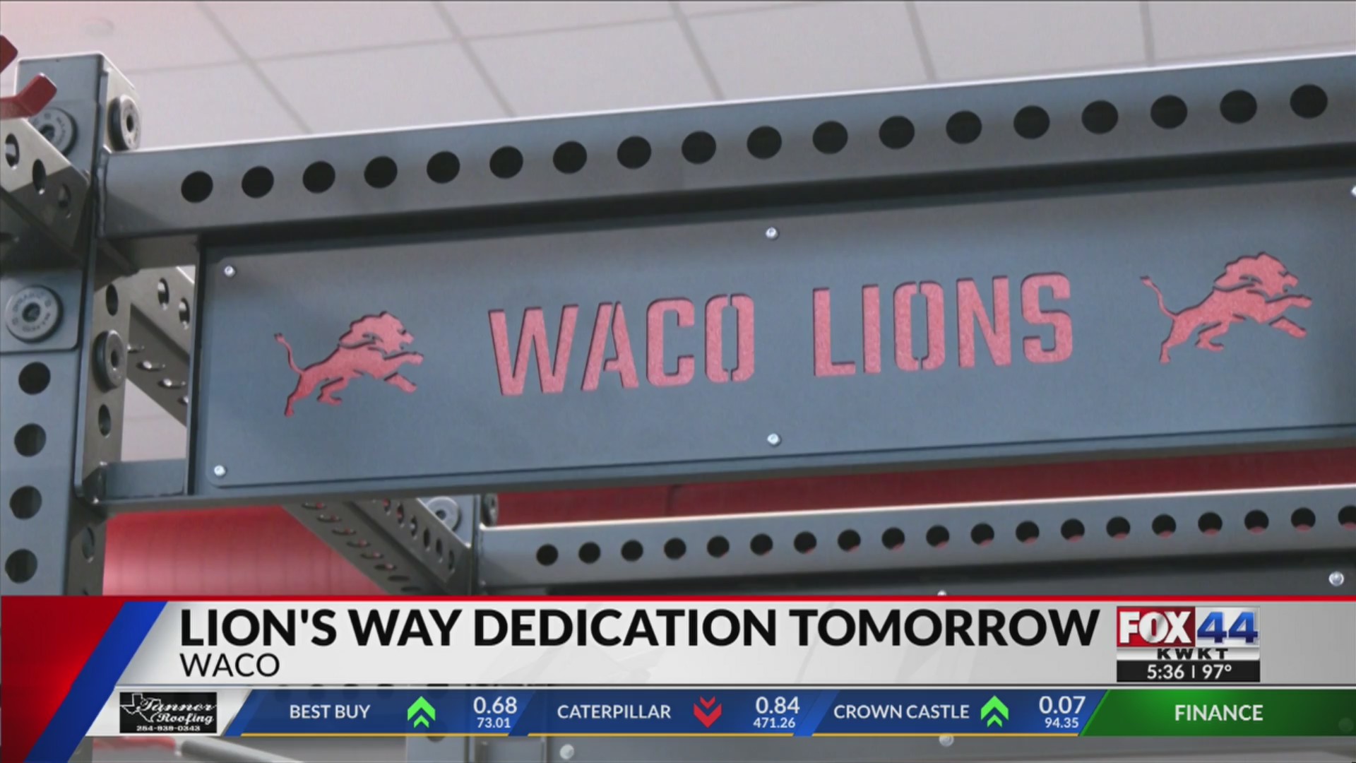 Waco High Marks Homecoming With Lion’s Way Dedication – KWKT – FOX 44