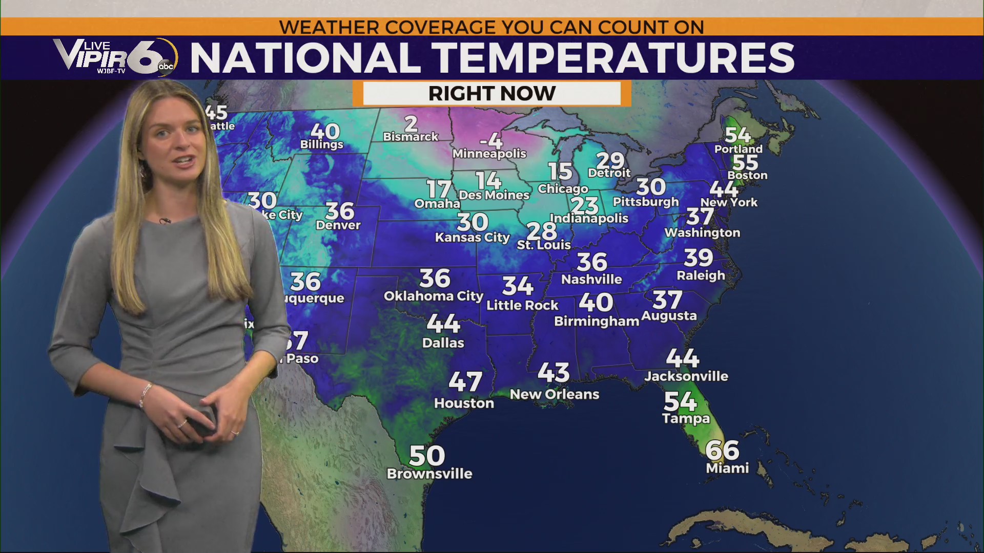 Around Freezing Thursday Morning with Breezy Winds – WJBF