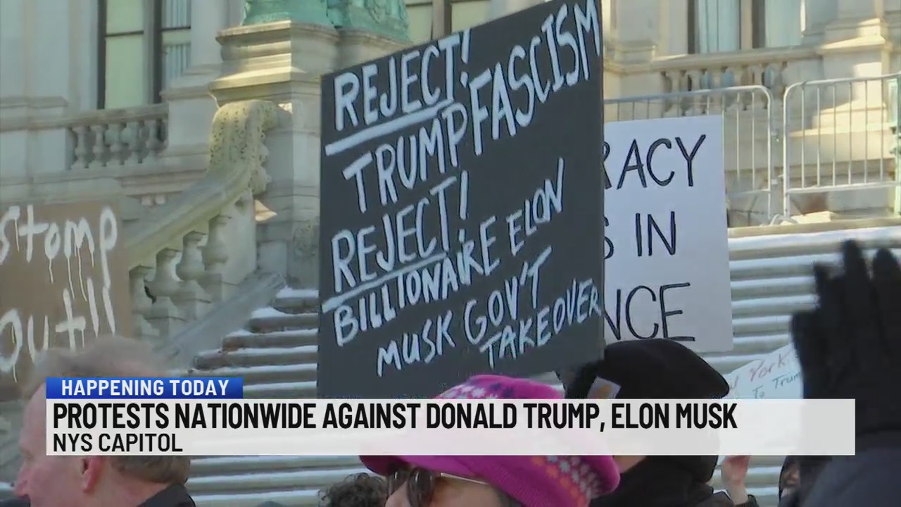 Protests held nationwide against Donald Trump, Elon Musk – NEWS10 ABC