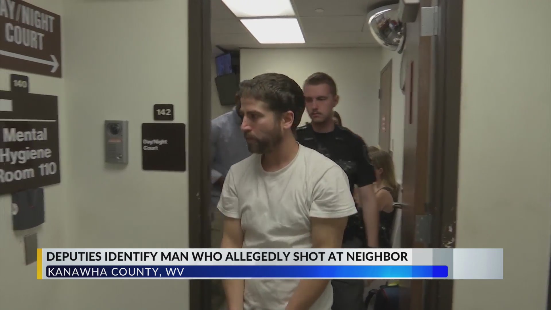 Man Who Allegedly Shot At Neighbor Kanawha County Deputies Identified