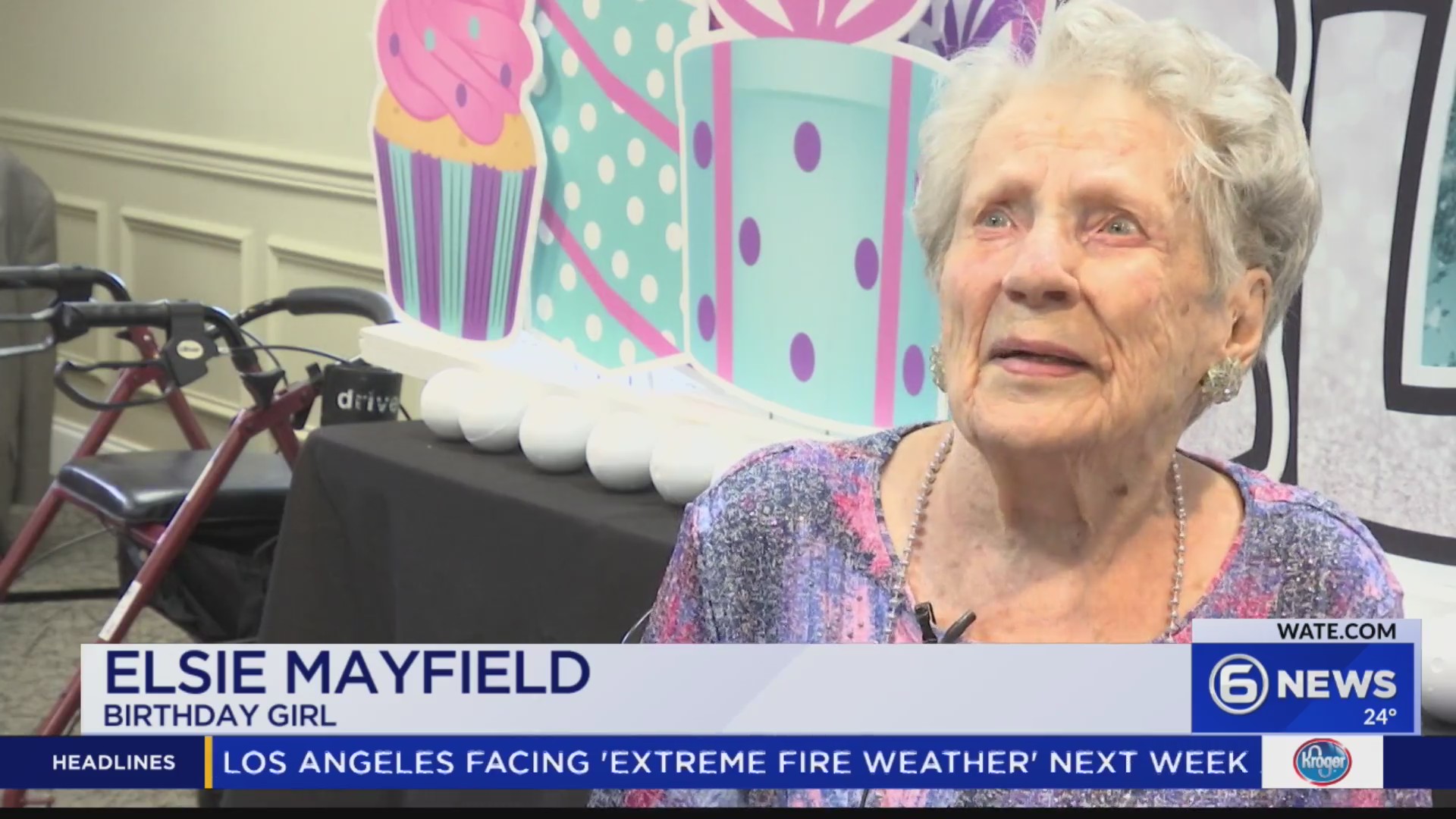 Knoxville woman celebrates 100th birthday – WATE 6 On Your Side