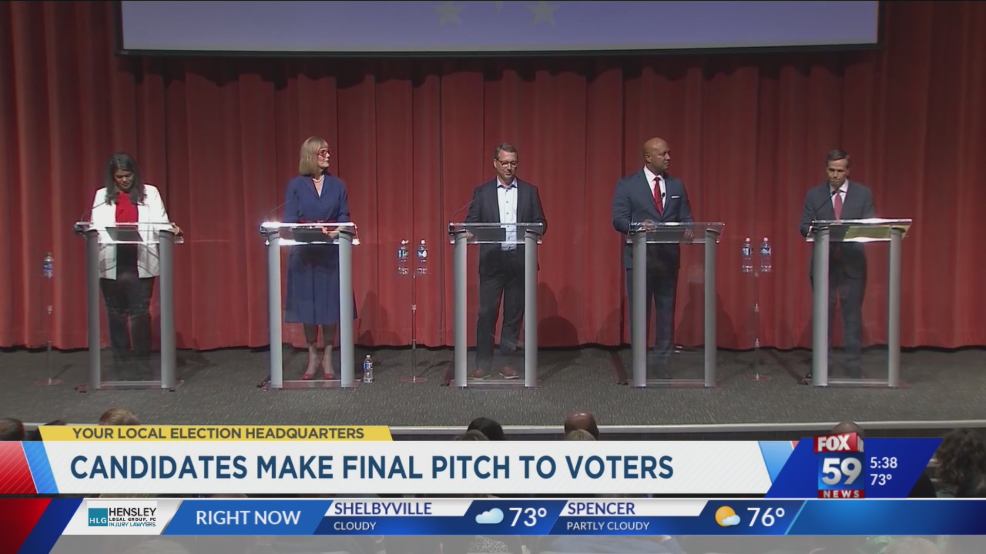 Indiana Gubernatorial candidates making final pitches to voters – Fox 59