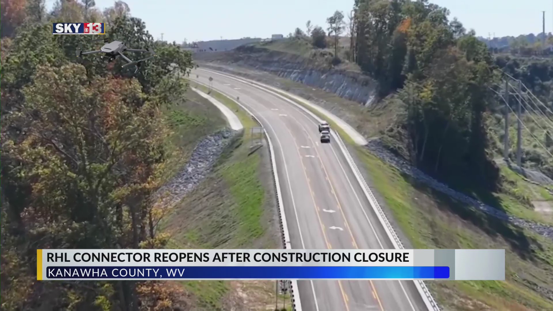 RHL connector reopens on schedule after construction closure – WOWK 13 News