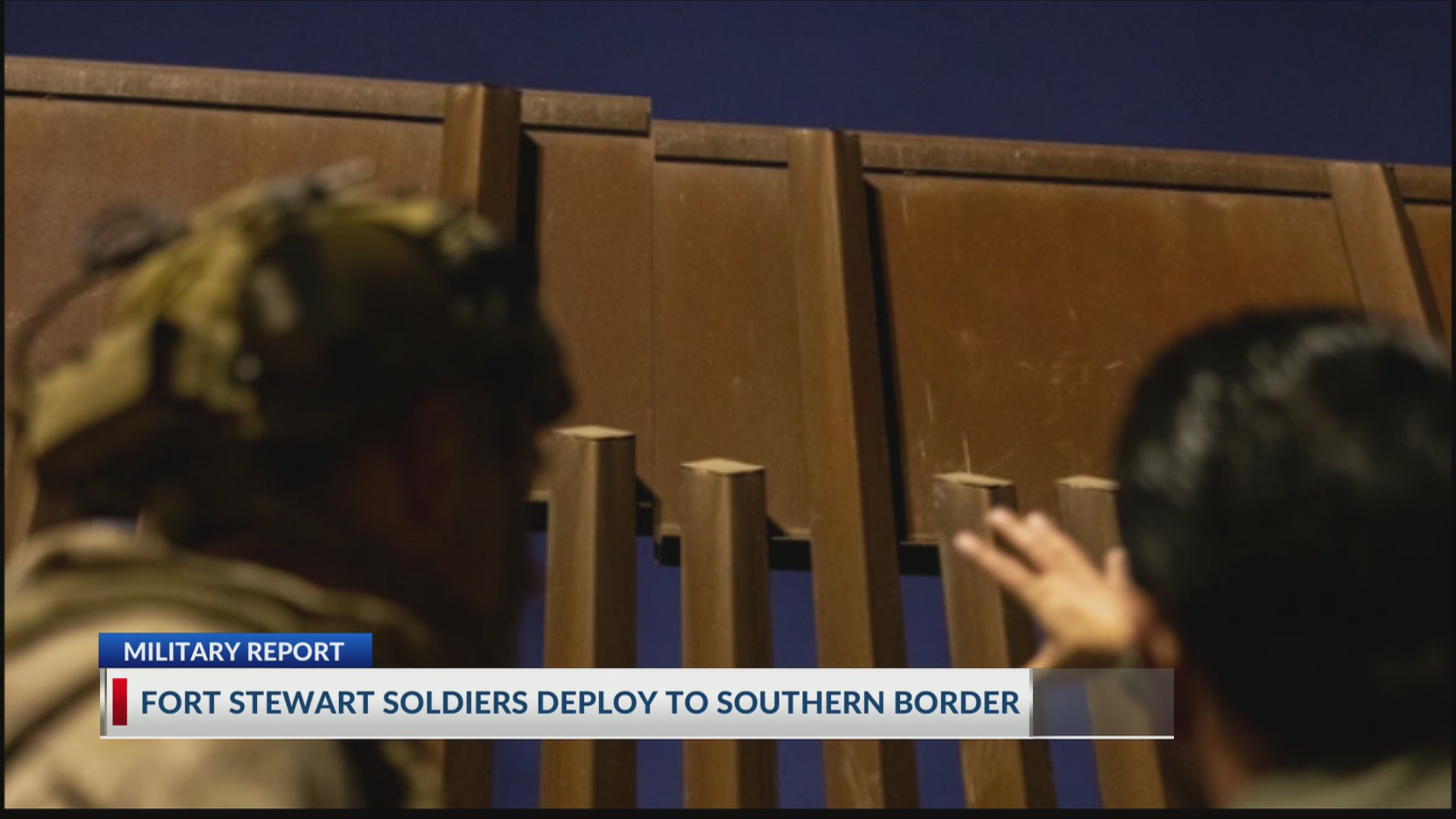 Fort Stewart soldiers deployed to southern border – WSAV-TV