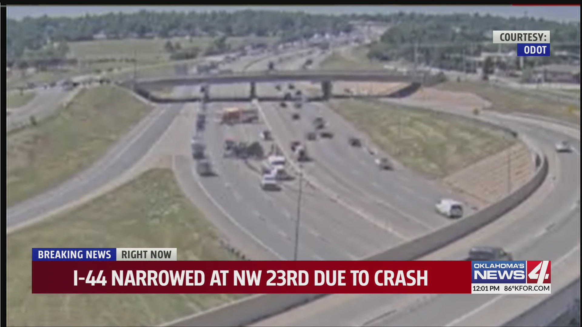Crash slows traffic eastbound on I-44 in northwest Oklahoma City – KFOR ...