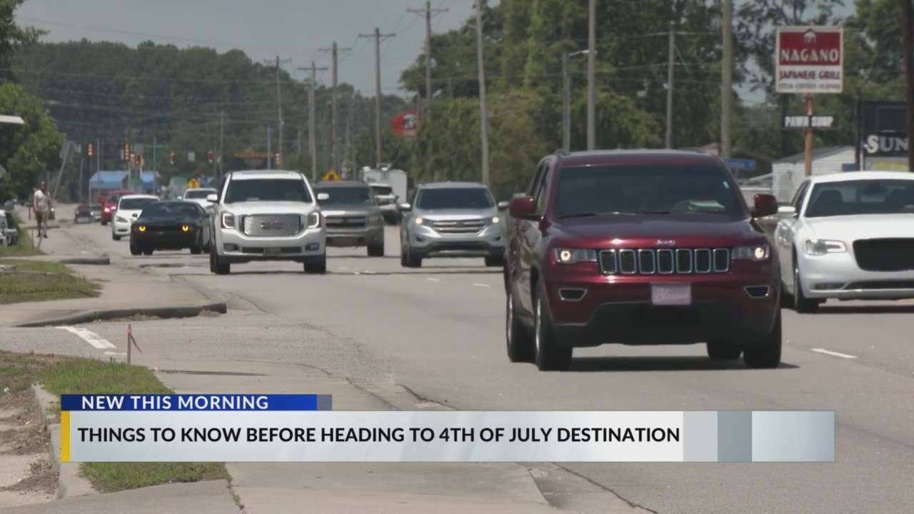 What you need to know before hitting the road for Independence Day – WBTW