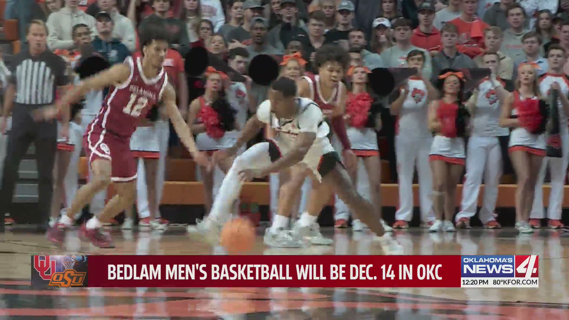 Bedlam men’s basketball will be Dec. 4 in OKC – KFOR.com Oklahoma City