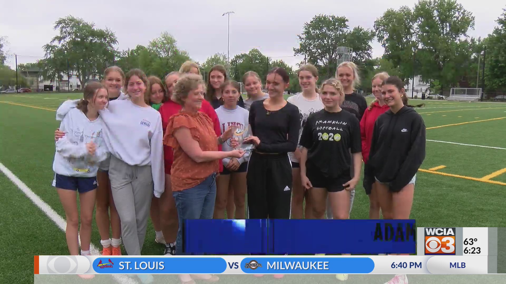Adams wins Athlete of the Week – WCIA.com