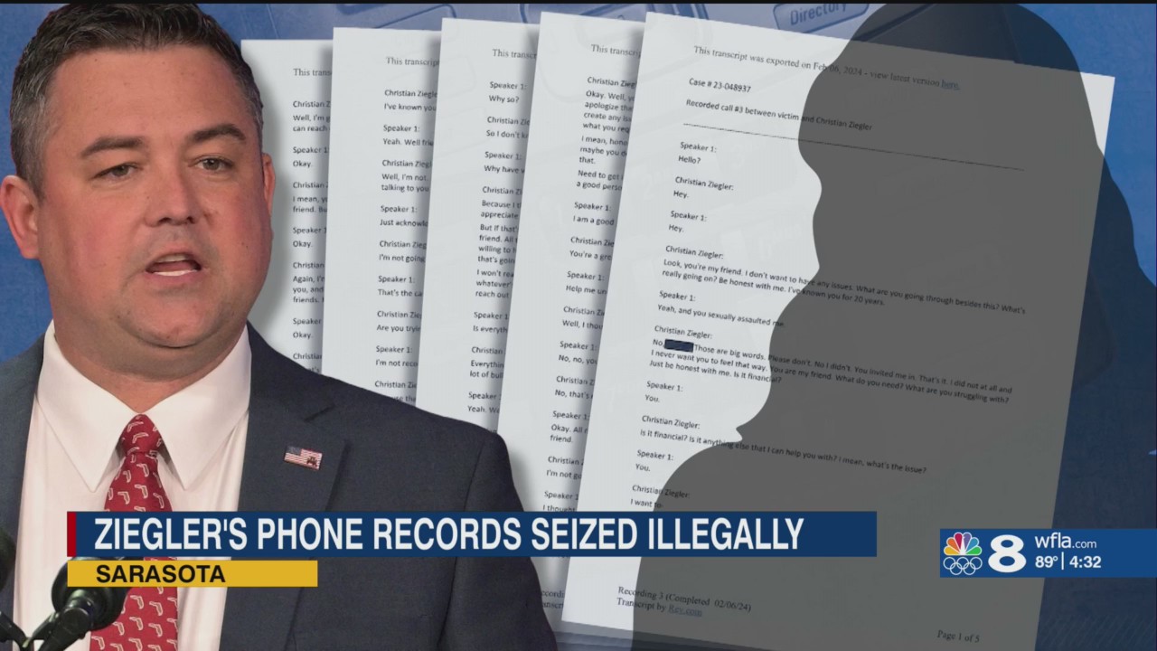 Judge rules police search warrants violated Christian Ziegler’s ...