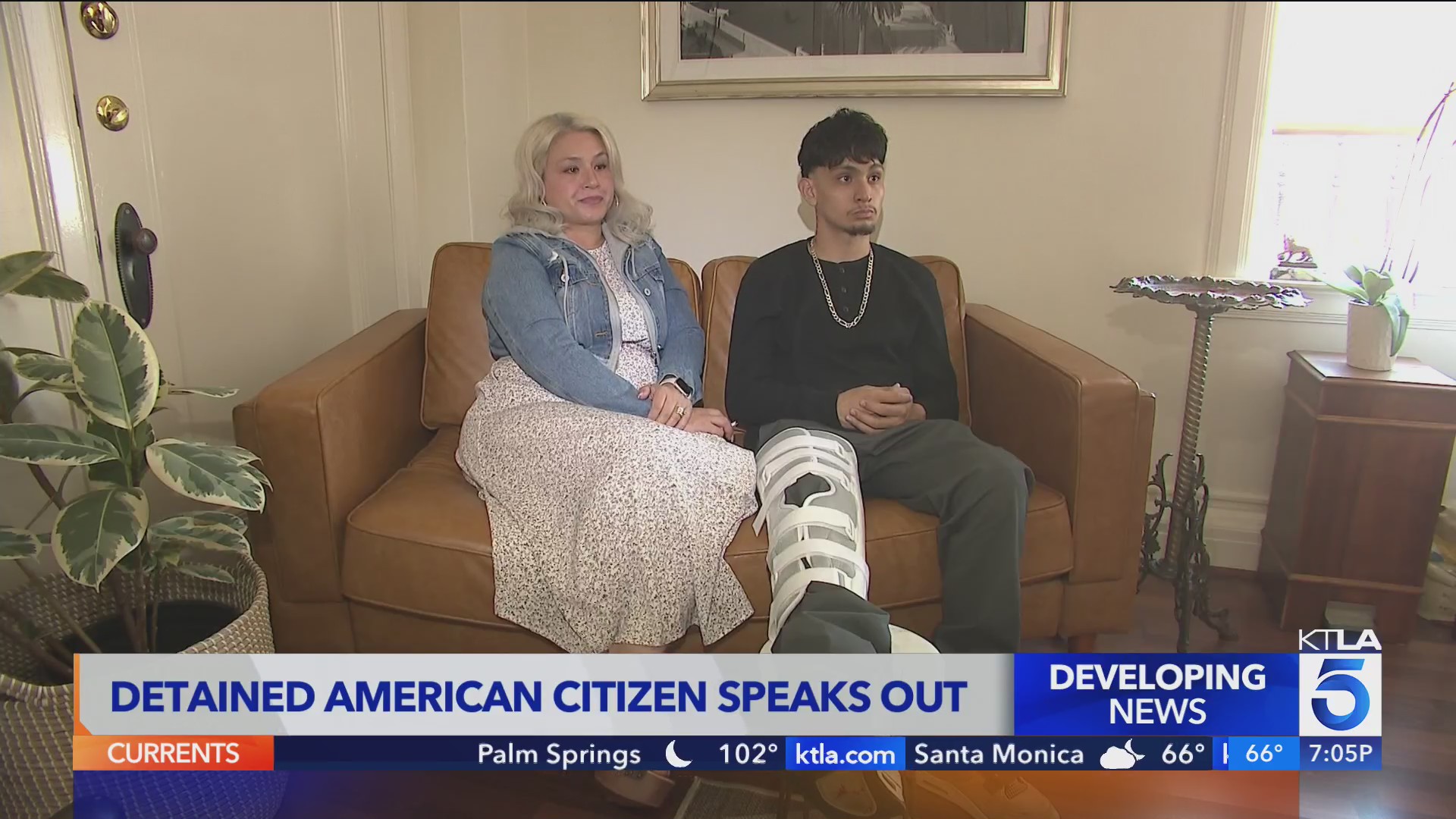U.S. citizen detained by federal agents in Pico Rivera speaks out – KTLA
