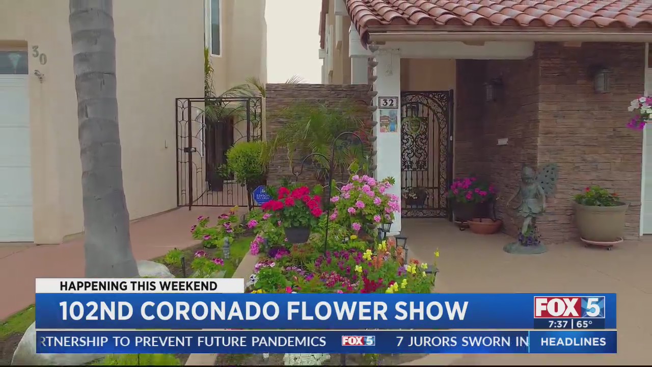 102nd Coronado Flower Show kicks off this weekend – FOX 5 San Diego ...
