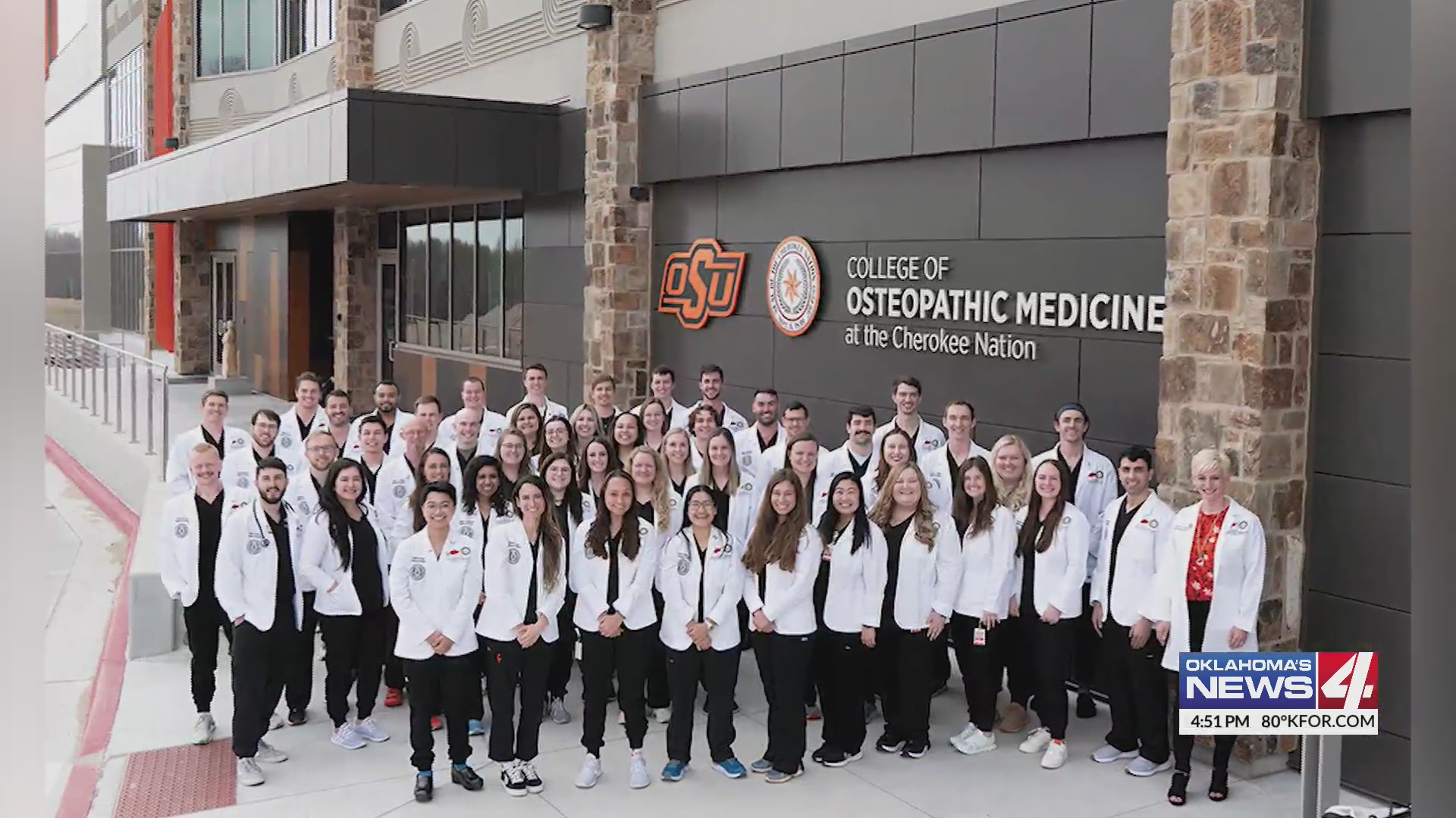 Tribally affiliated OSU medical school holds 1st graduation – KFOR.com ...
