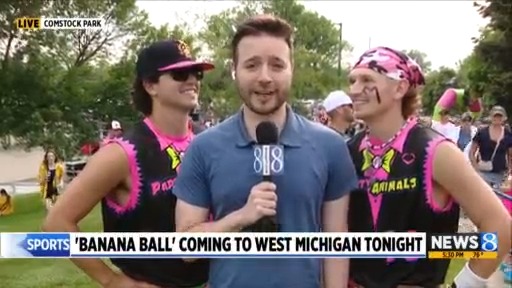 ‘Banana Ball’ coming to West Michigan tonight – KTLA