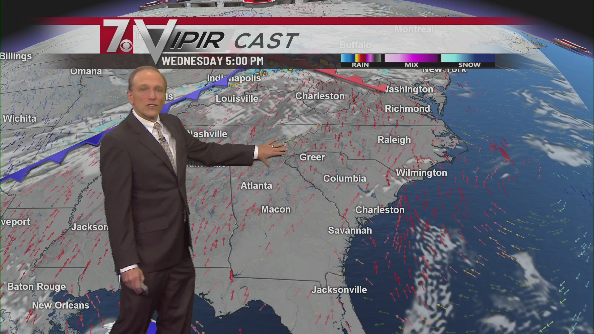 7Weather Wednesday AM Forecast – WSPA 7NEWS