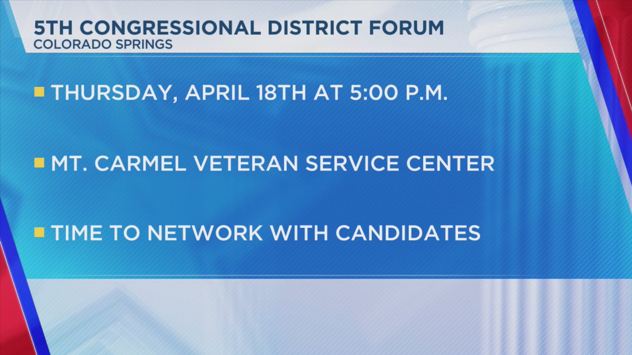 Mt. Carmel to host 5th Congressional District Forum on Thursday – FOX21 ...