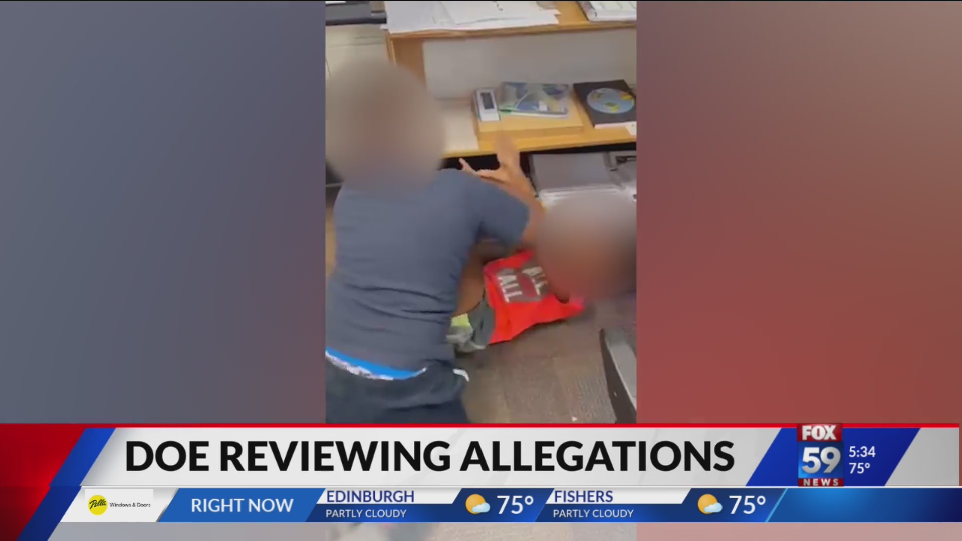 Department of Education investigating teacher who recorded video of ...