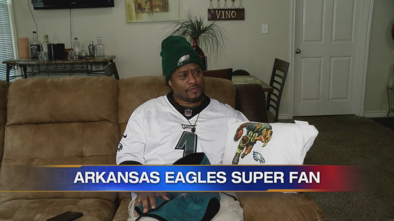 Central Arkansas Eagles superfan celebrates big Super Bowl win – KLRT ...