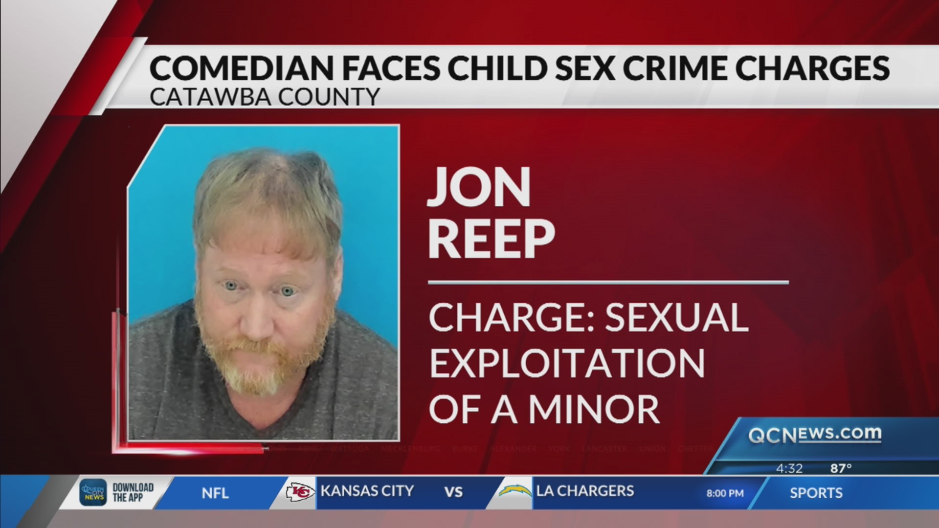 Hickory comedian Jon Reep indicted on child-porn charges – WIVT – News 34