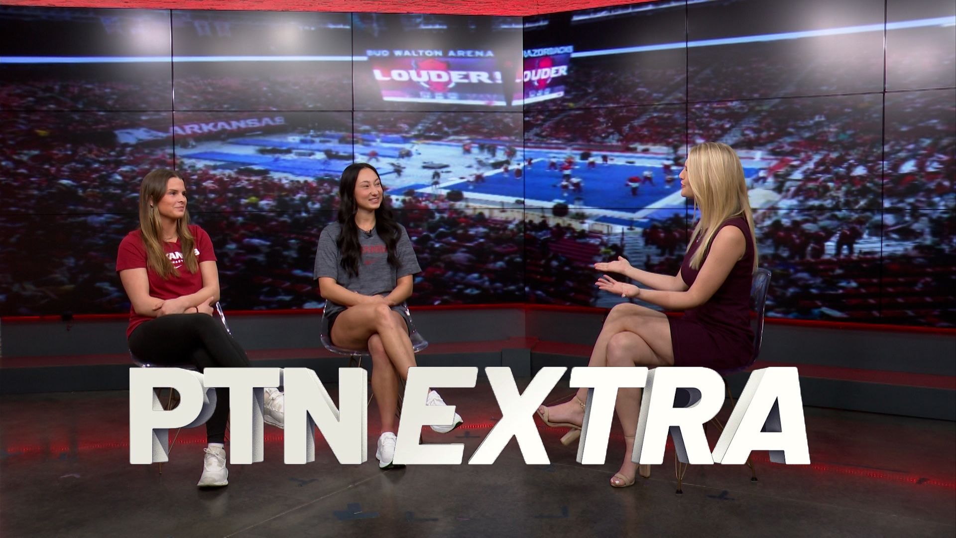 PTN Extra: Arkansas gymnasts Cami Weaver and Maddie Jones preview ...