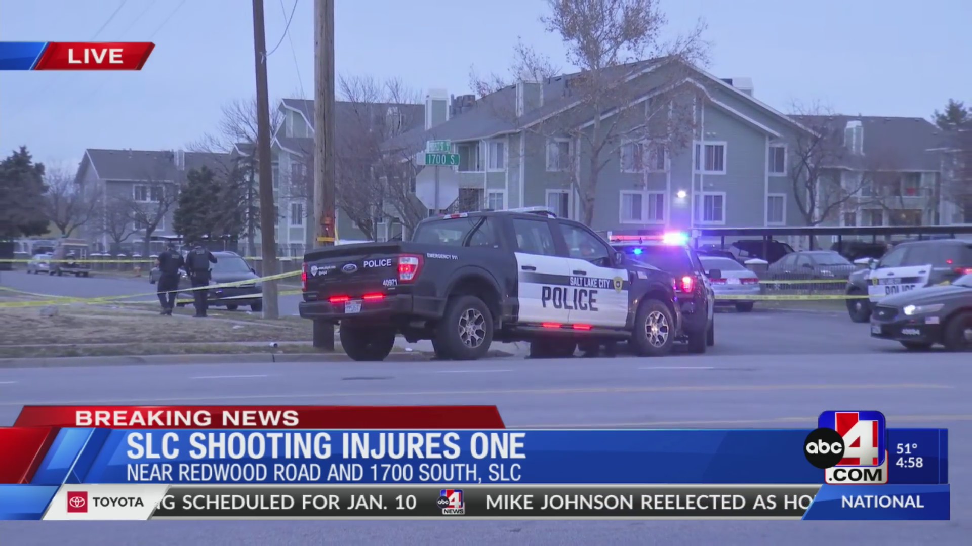 NOW: Shooting near Redwood Rd., 1 hospitalized – ABC4 Utah