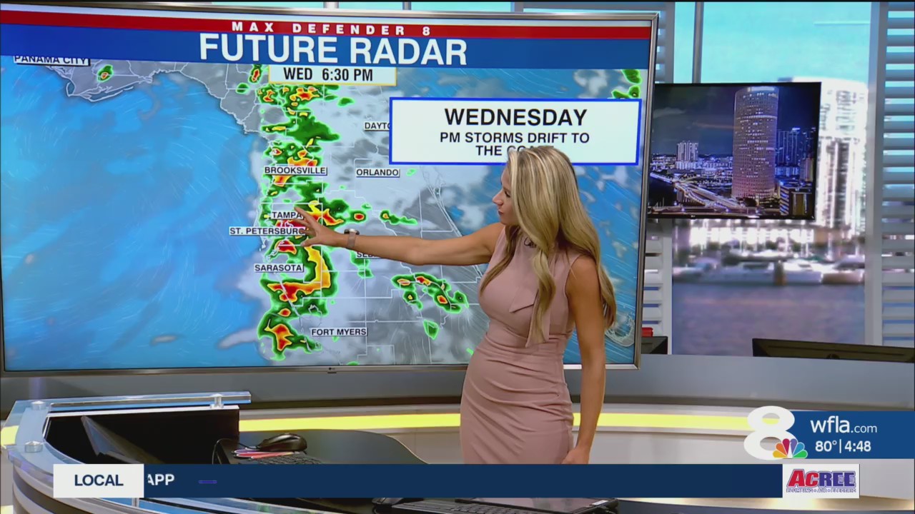 Increasing rain chances this week – WFLA