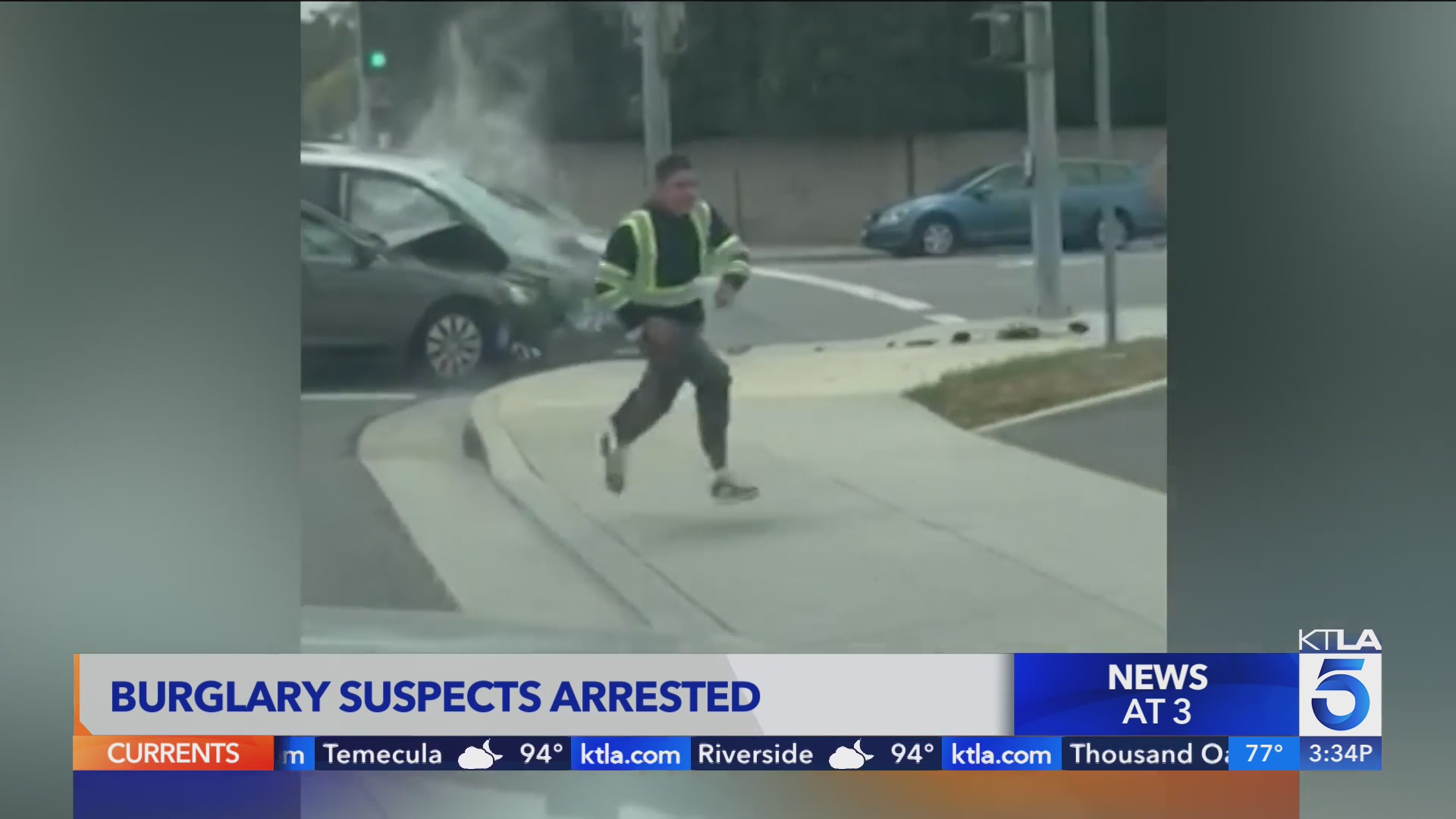 Burglary suspects arrested after crashing during Orange County pursuit ...